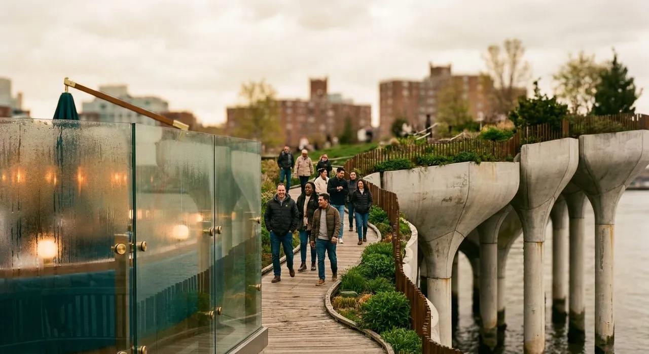 Little Island at Pier 55: Free Tickets, Best Sunset Overlook & Standby ...